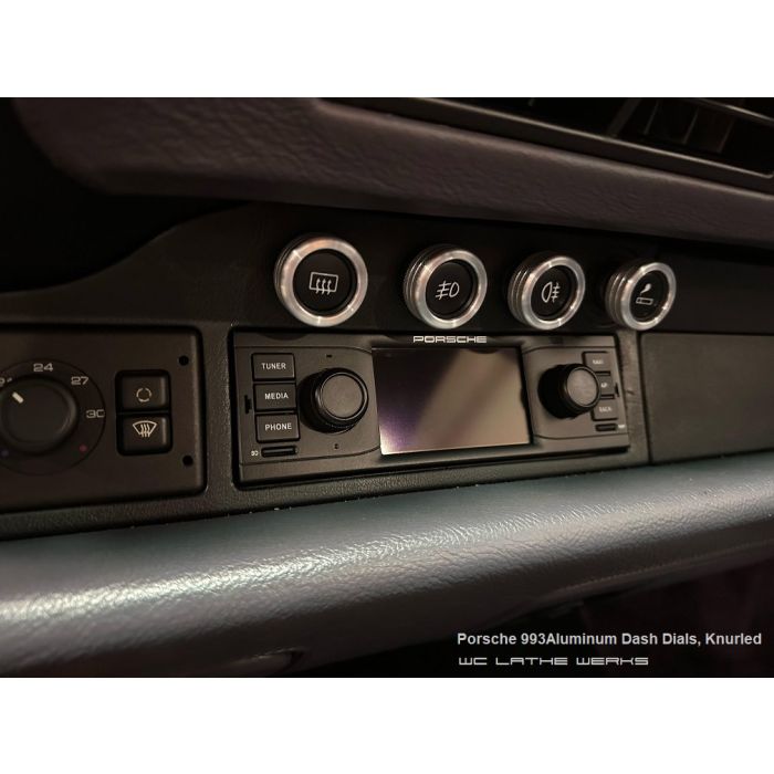 Porsche 993 Titanium Dash Dials - Hollow