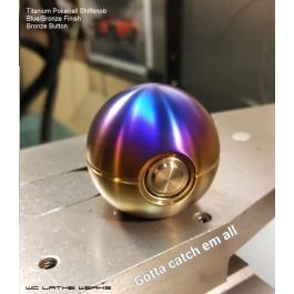 Evo Titanium Pokeball Shiftknob